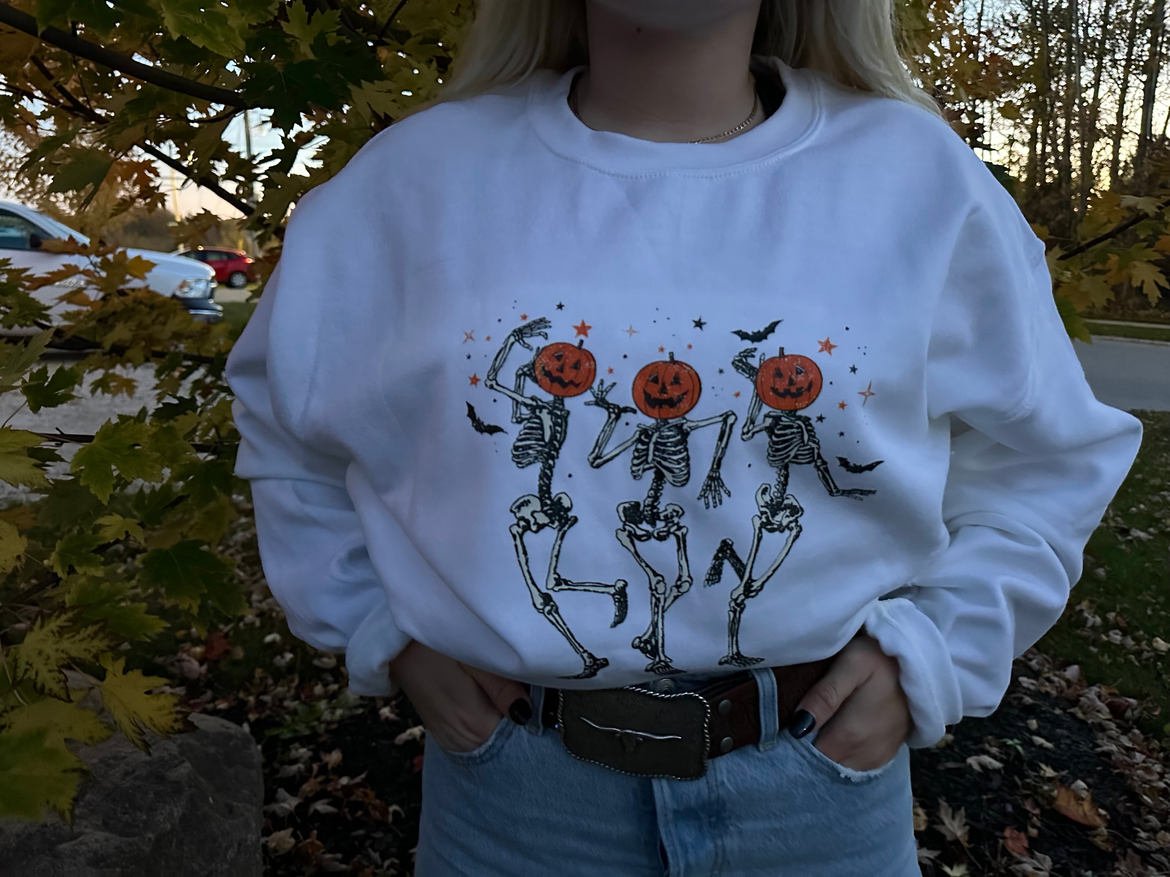 PUMPKIN HEAD SKELETONS CREW – The Rowdy Rancher Brand